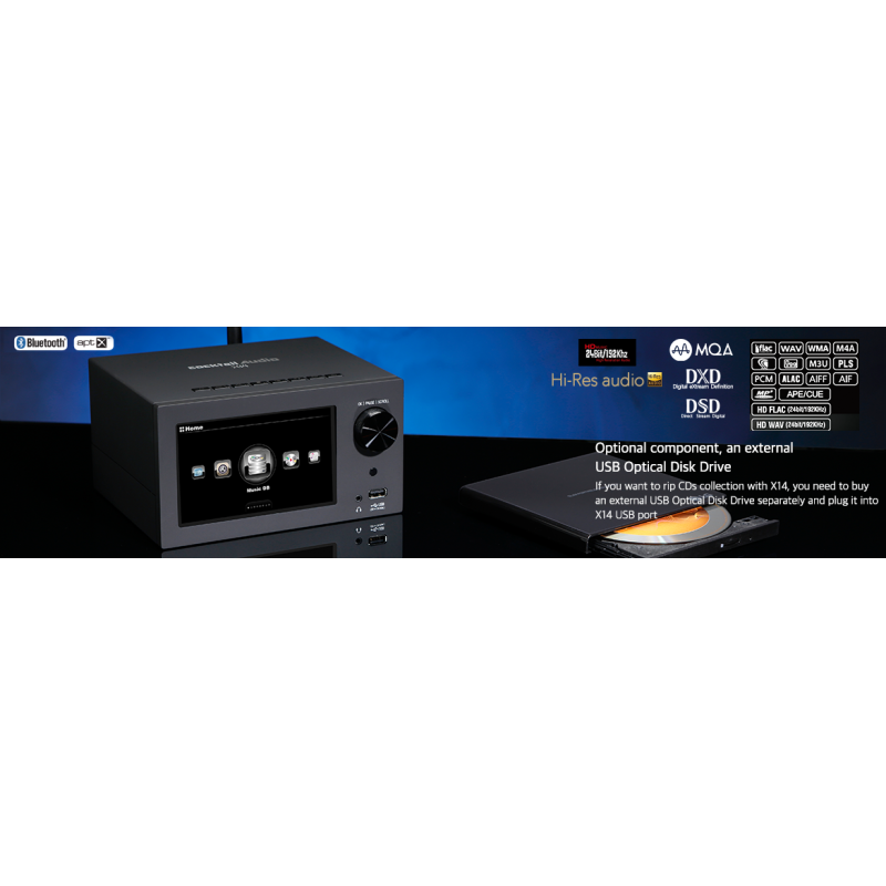 NovaFidelity X14 - Streamer Amplificador Cocktail Audio