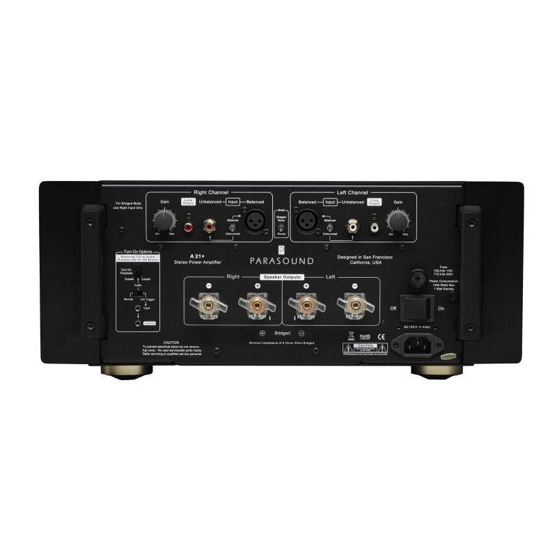 Parasound A 21+ Stereo Power Amplifier